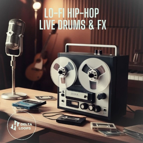 Lo-Fi Hip-Hop Live Drums And FX Sample Pack - RouteNote Create