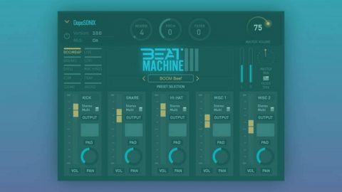 Welcome Beat Machine 3 by Dopesonix, A Drum Rompler for the Bedroom ...