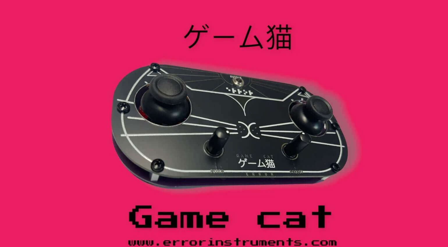 Game Cat Synth by Error Instrument Puts the Power of Chiptune Glitch in ...