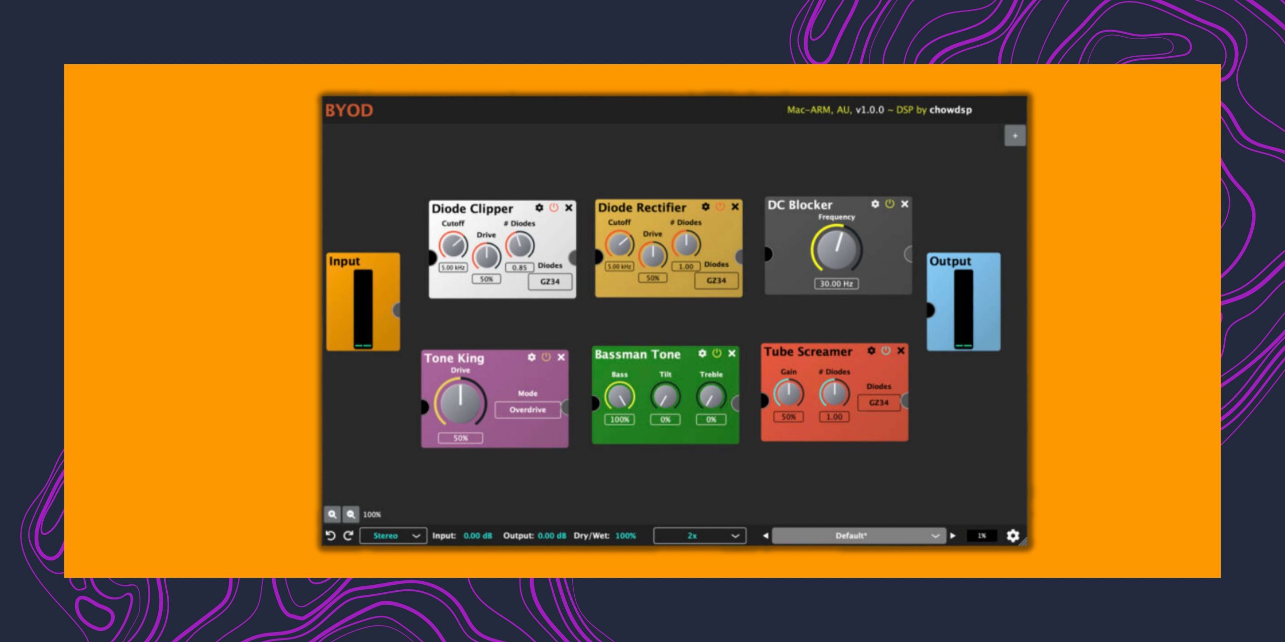 ChowDSP BYOD: Free Modular-Style Distortion Plugin - RouteNote Create Blog
