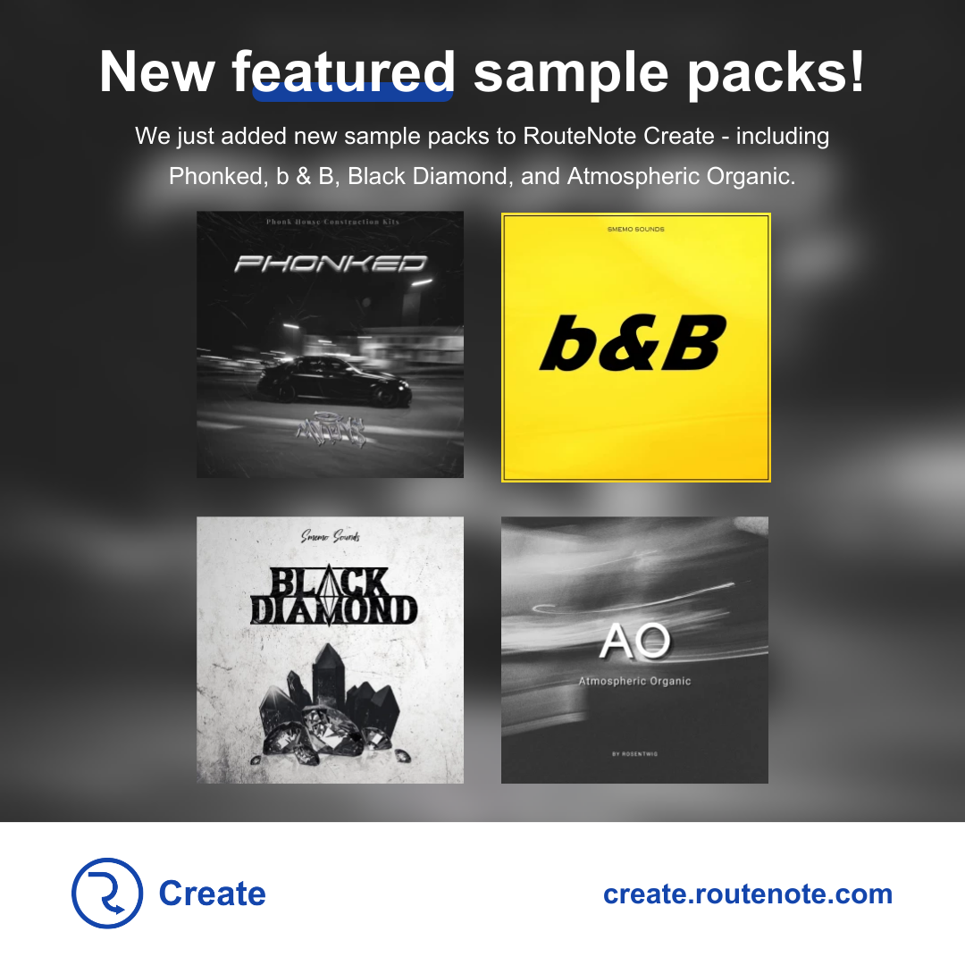 Newly featured samples this week (03/07/23) - RouteNote Create Blog