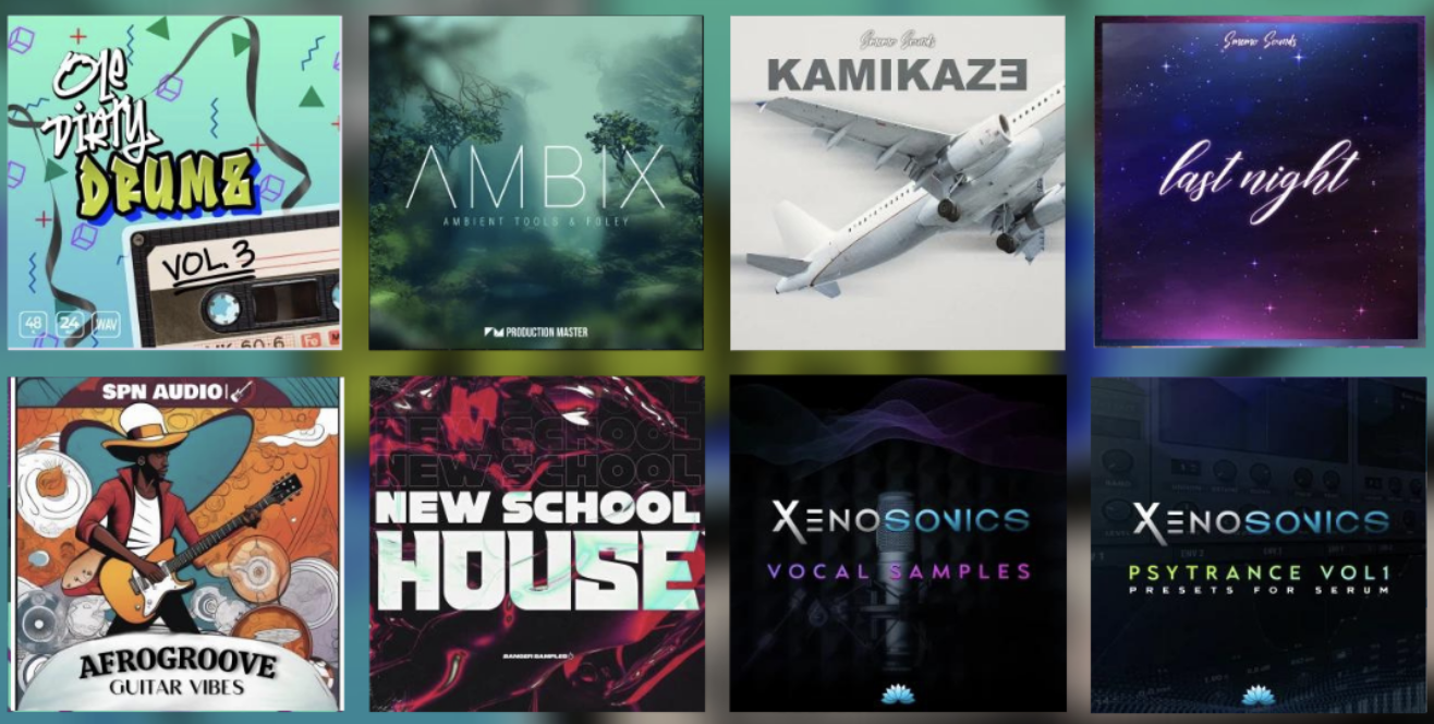 Newly featured sample packs this week (27/11/23) - RouteNote Create Blog