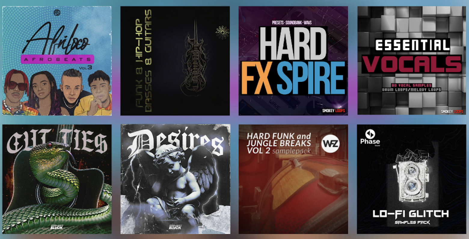 Newly featured sample packs this week (18/03/24) - RouteNote Create Blog